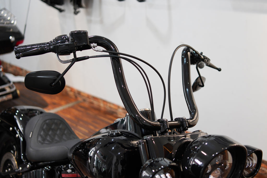 Harley Davidson modified handle bar for Fat Bob/Fat Boy/Fat Bob/Softai ...