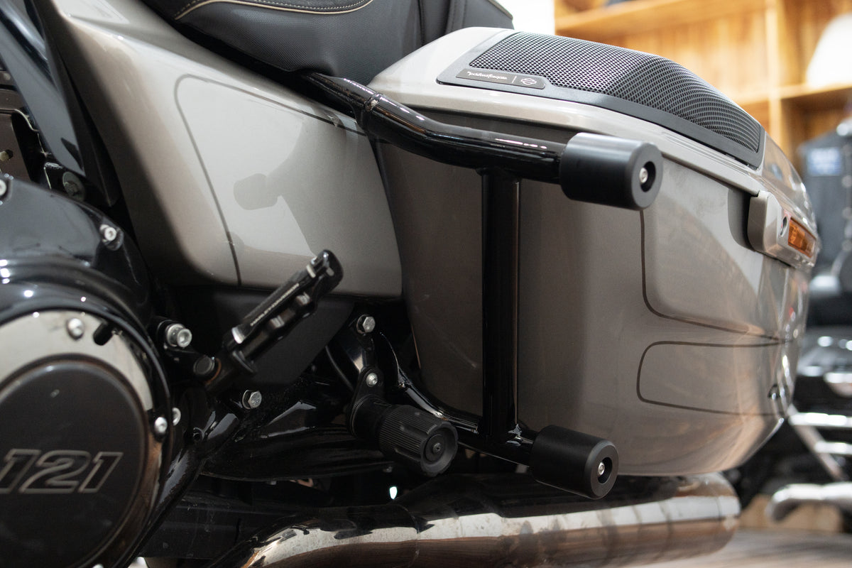Harley Davidson supporting crash bar (rear part) for Road Glide/CVO Ro ...