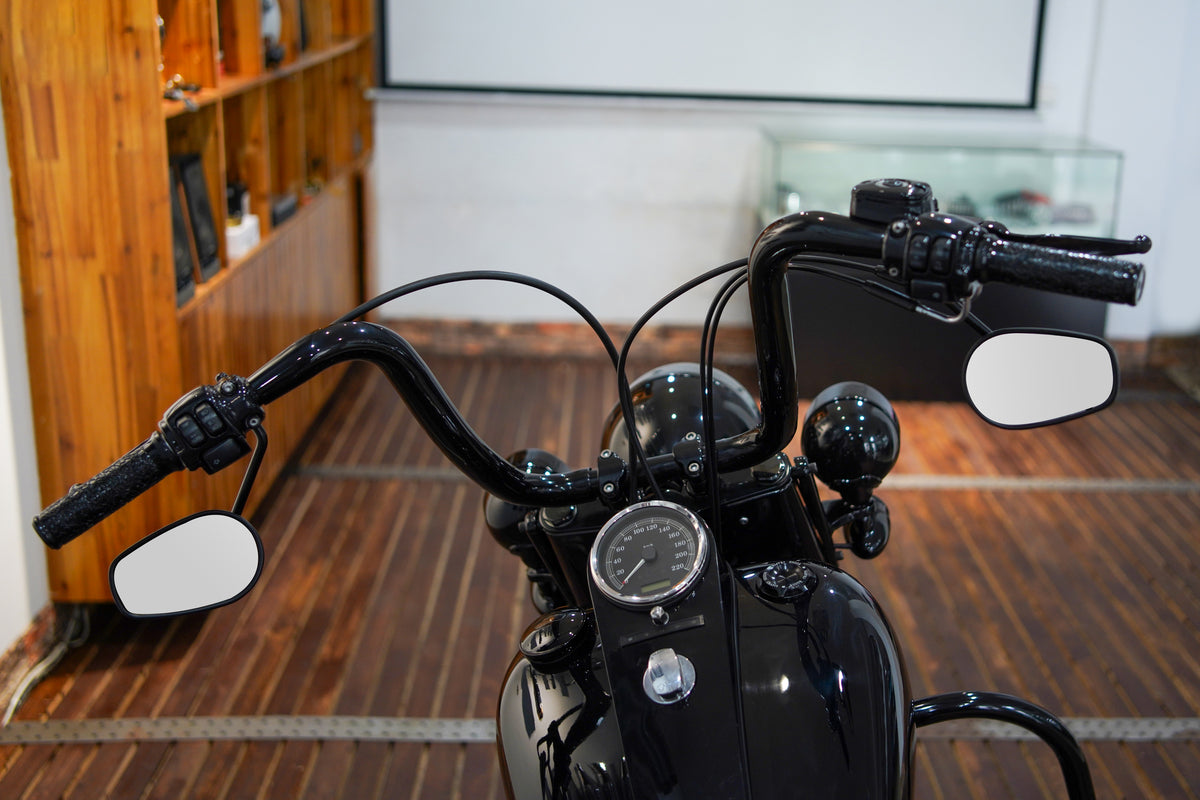 Harley Davidson modified handle bar for Fat Bob/Fat Boy/Fat Bob/Softai ...