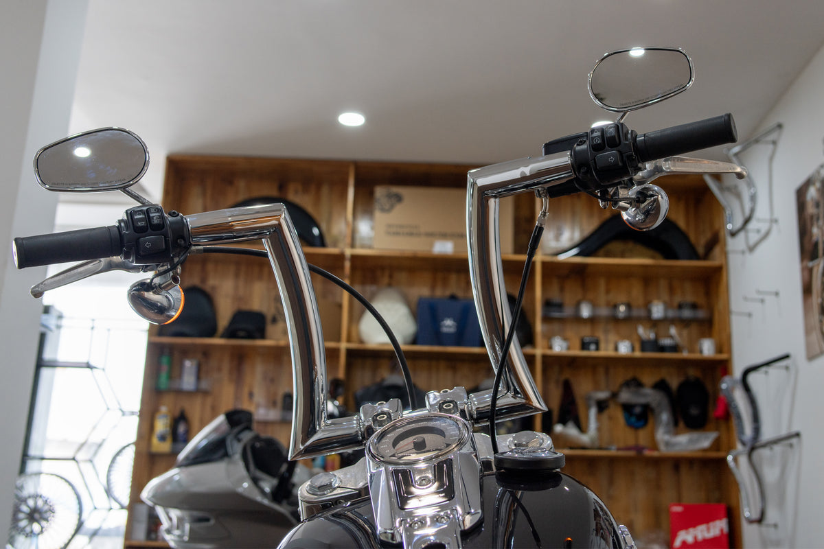 Harley Davidson modified handle bar for Fat bob/Fat boy/Breakout/Road ...